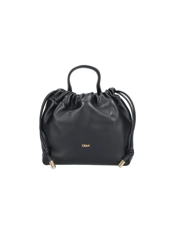 Chloé Mini Shoulder Bag "icons - Black