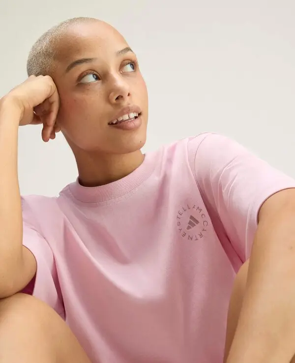 Stella McCartney X Adidas Sportswear Loose Fit Organic Cotton Tee