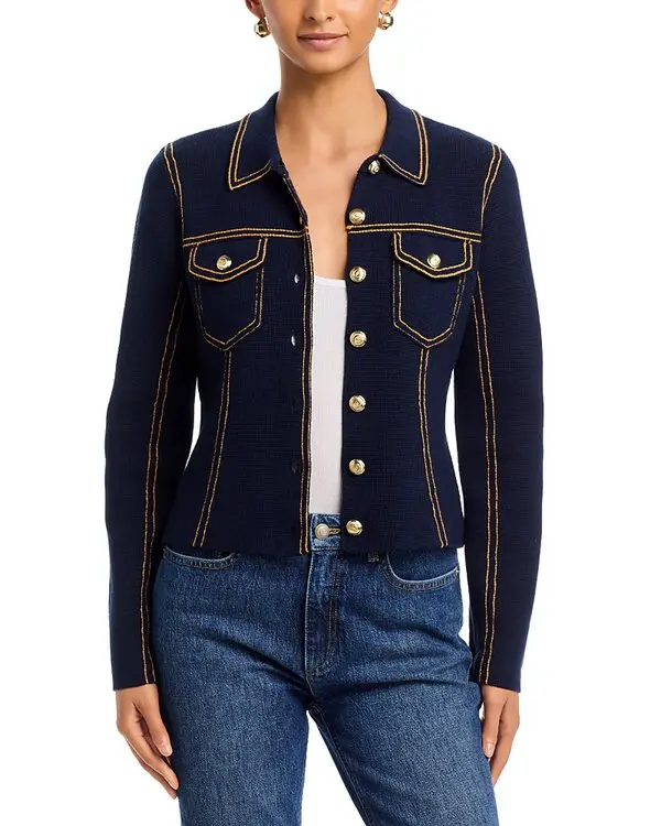 Cinq À Sept Canyon Knit Jacket