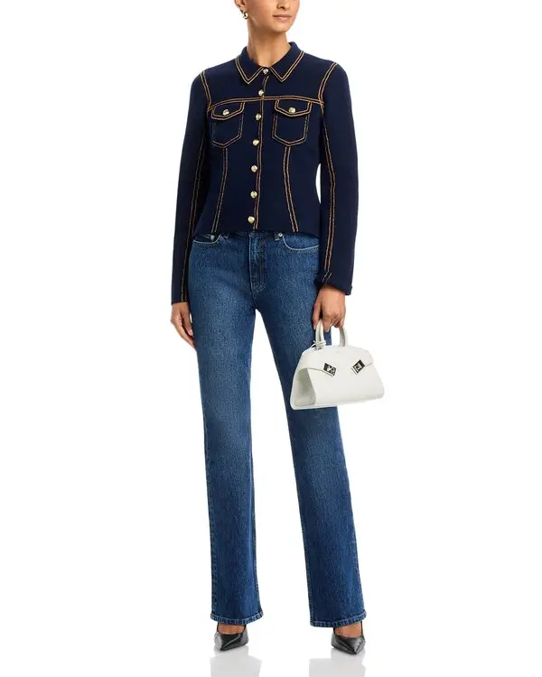 Cinq À Sept Canyon Knit Jacket