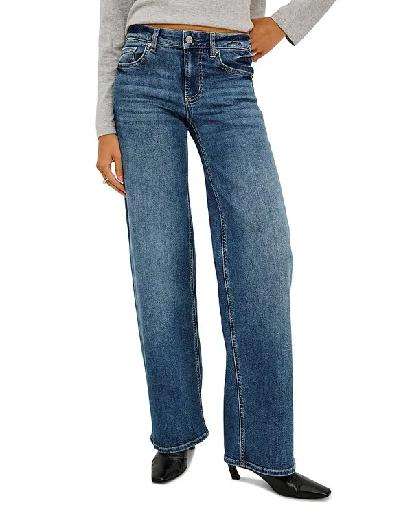 Rails Getty Cotton Stretch Low Rise Jeans - Lagoon