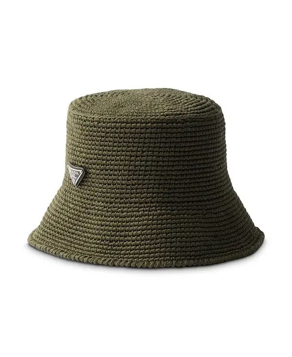 Prada Crochet Bucket Hat