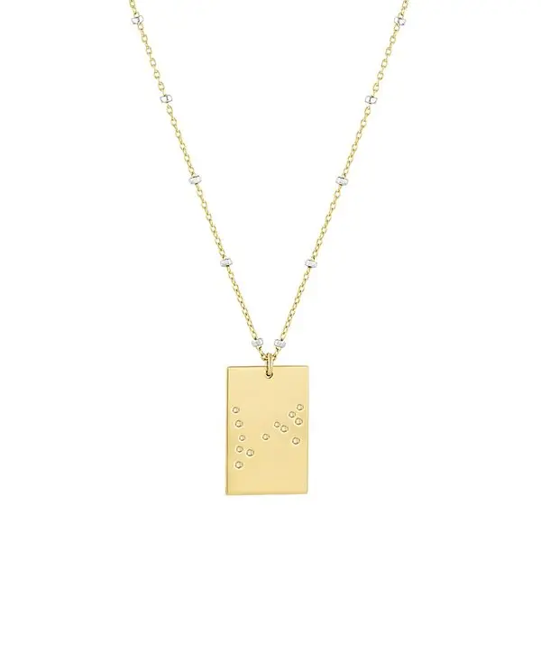 SET & STONES Zodiac Constellation Necklace - Pisces