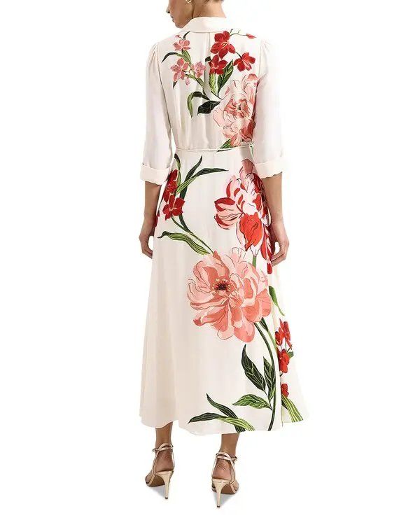 PHASE EIGHT Anabella Floral Shirt Dress