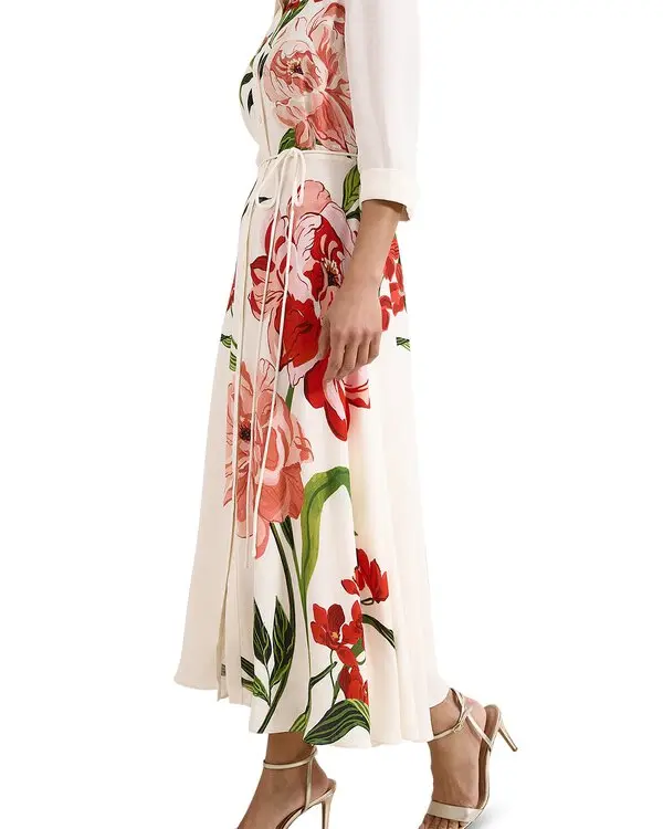 PHASE EIGHT Anabella Floral Shirt Dress