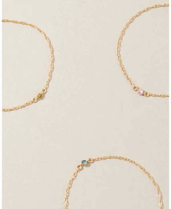 SET & STONES Birthstone Bracelet - November