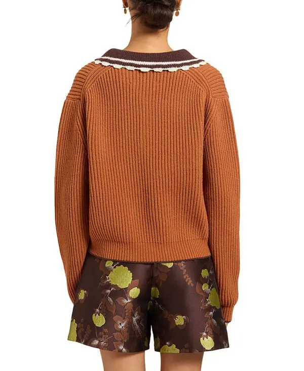 La DoubleJ Picket High Sweater