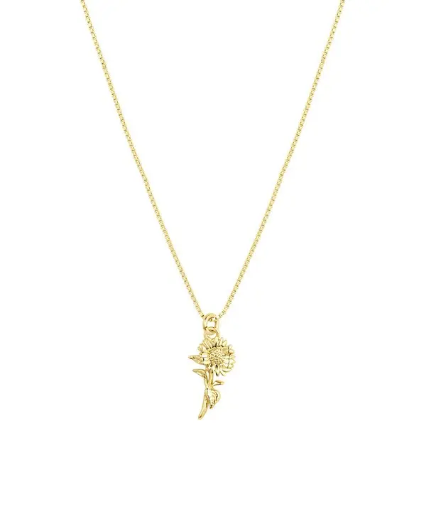 SET & STONES Elsie Birth Flower Necklace - August