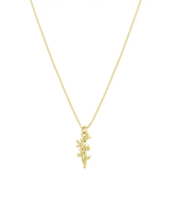 SET & STONES Elsie Birth Flower Necklace - December