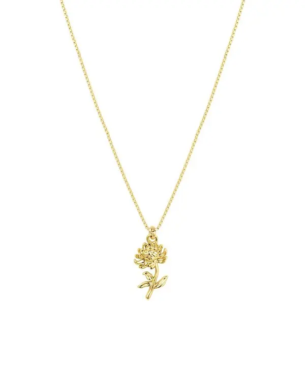 SET & STONES Elsie Birth Flower Necklace - November