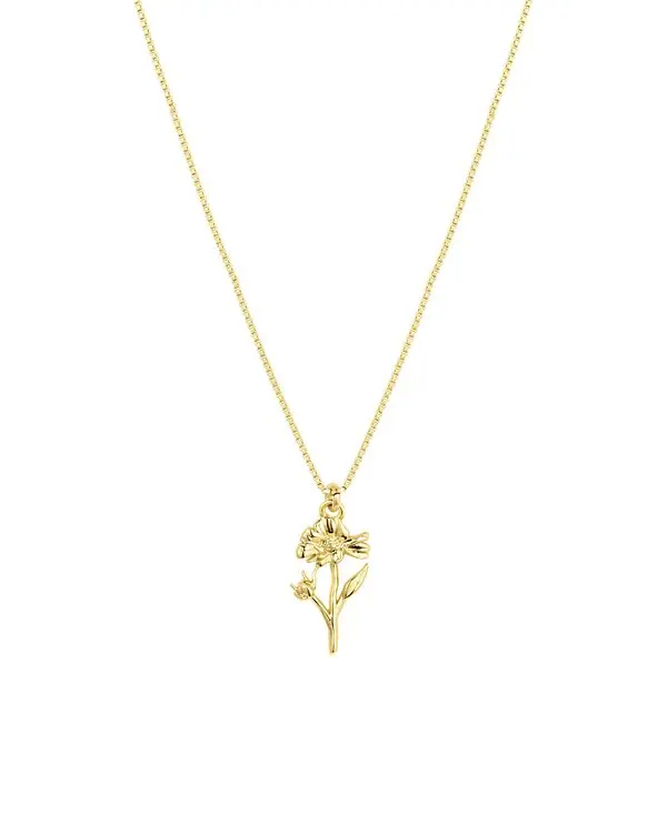 SET & STONES Elsie Birth Flower Necklace - October