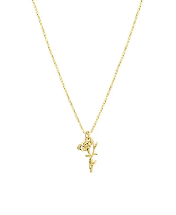 SET & STONES Elsie Birth Flower Necklace - September