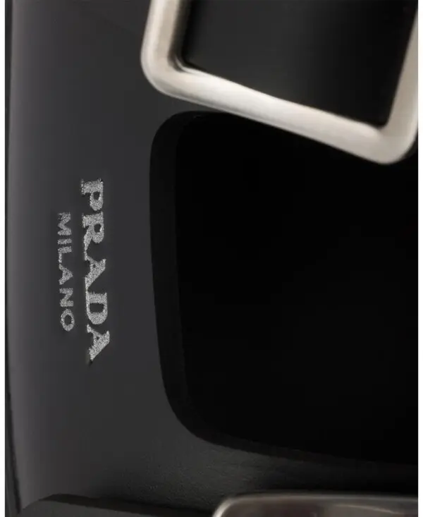 Prada Rubber Strap Sandals