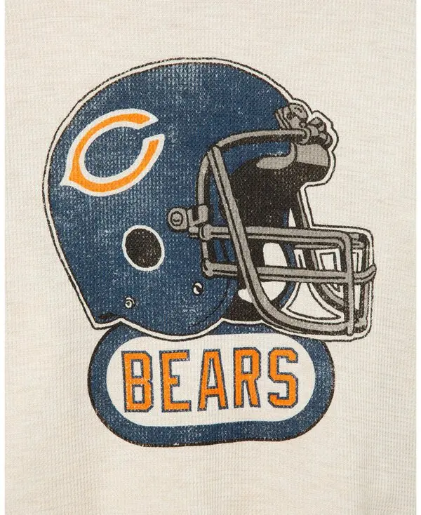 Junk Food Clothing Chicago Bears Helmet Crop Thermal
