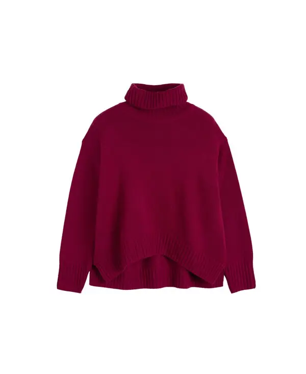 Chinti & Parker Pure Cashmere Relaxed Rollneck Sweater
