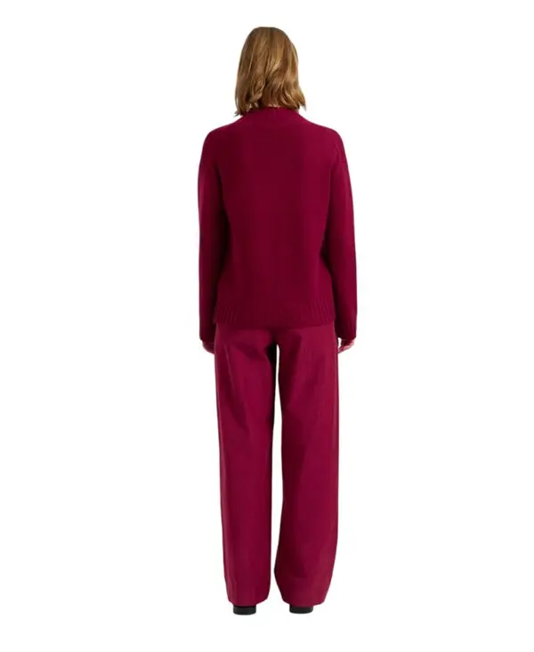 Chinti & Parker Pure Cashmere Funnel Neck Sweater