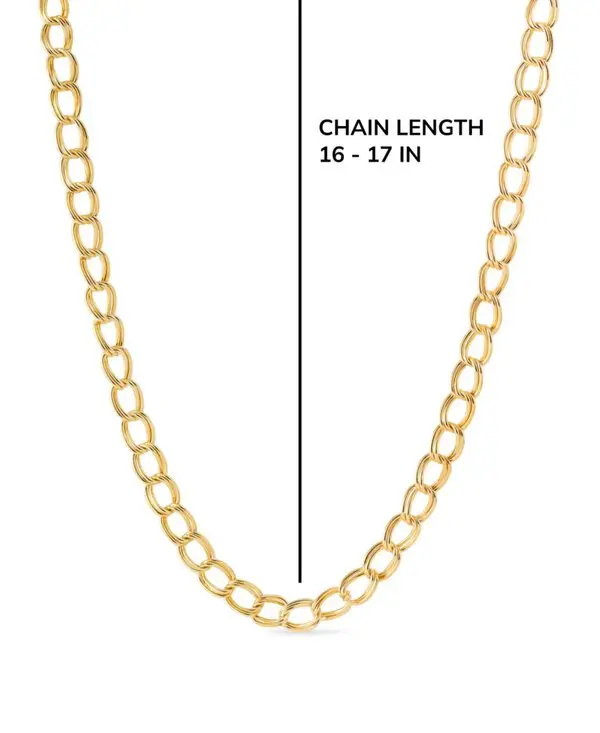 ANA LUISA 14k Plated Link Chain Necklace