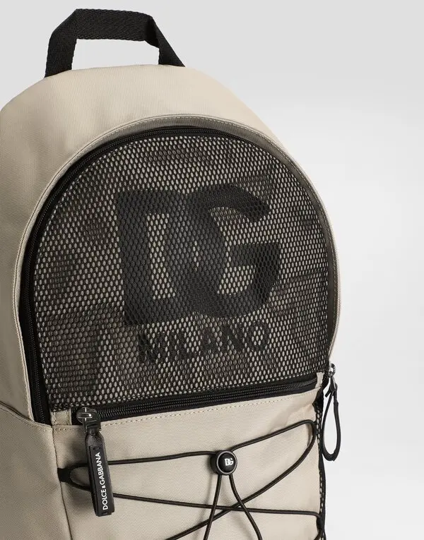 Dolce & Gabbana Nylon Backpack With Dg Logo