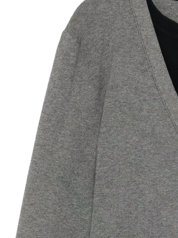 JUUN.J Layered V-neck Cardigan
