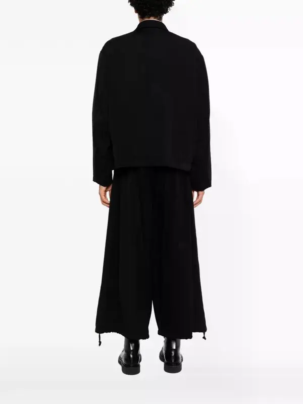 Yohji Yamamoto Zip-up Shirt Jacket