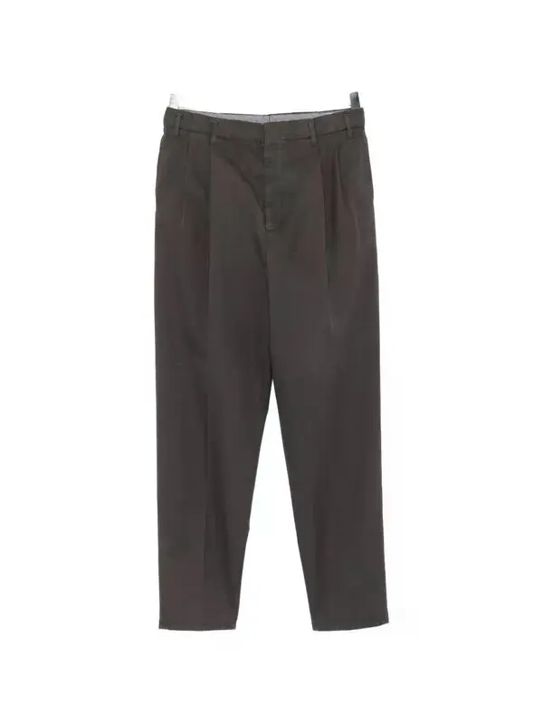 Brunello Cucinelli Pleated Detail Trousers - Brown