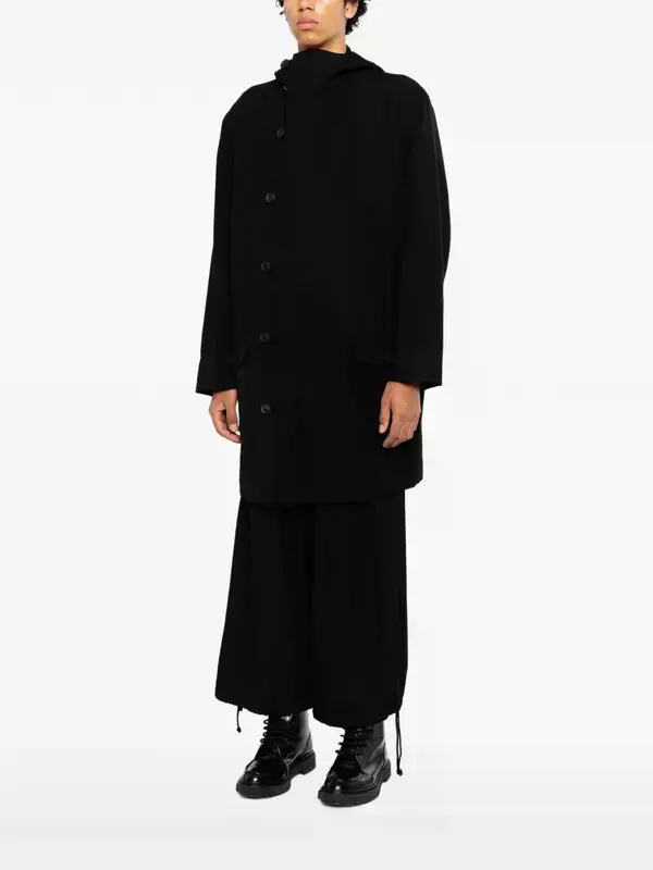 Yohji Yamamoto Hooded Coat
