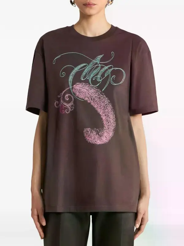 Etro Graphic-print Short-sleeve T-shirt