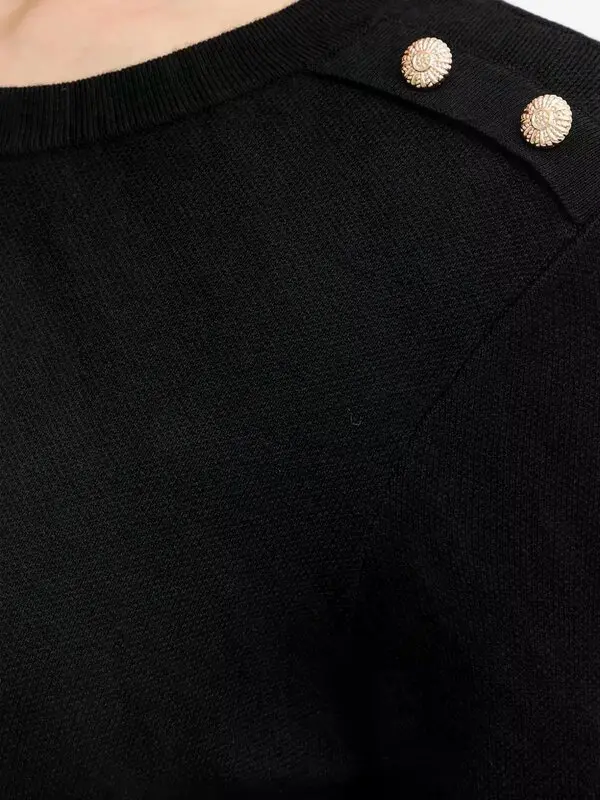 MORGAN Button-embellished Mini Dress