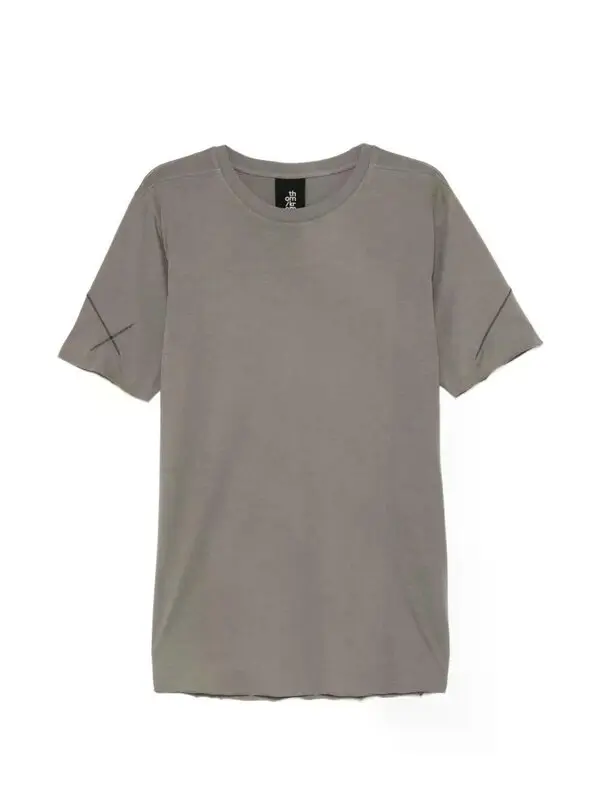 THOM KROM Exposed-seam T-shirt - Grey