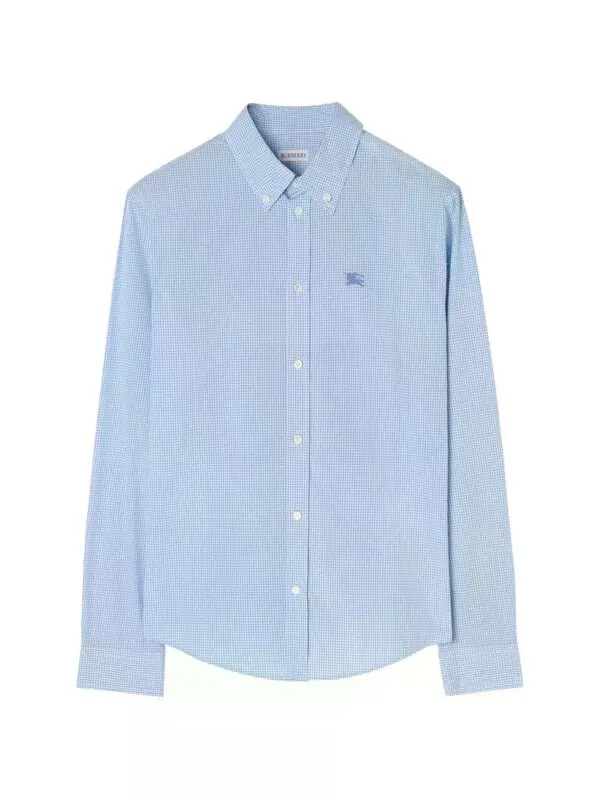 Burberry Classic-fit Gingham Cotton Shirt