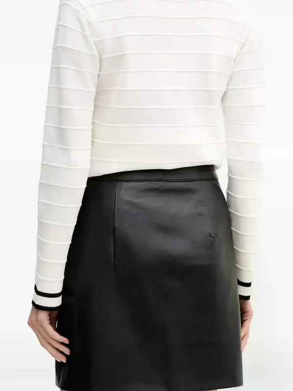 MORGAN Zip Mini Skirt