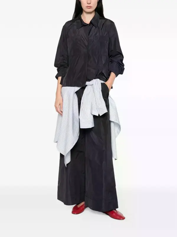 SUSANNE BOMMER Elasticated-waistband Wide-leg Trousers