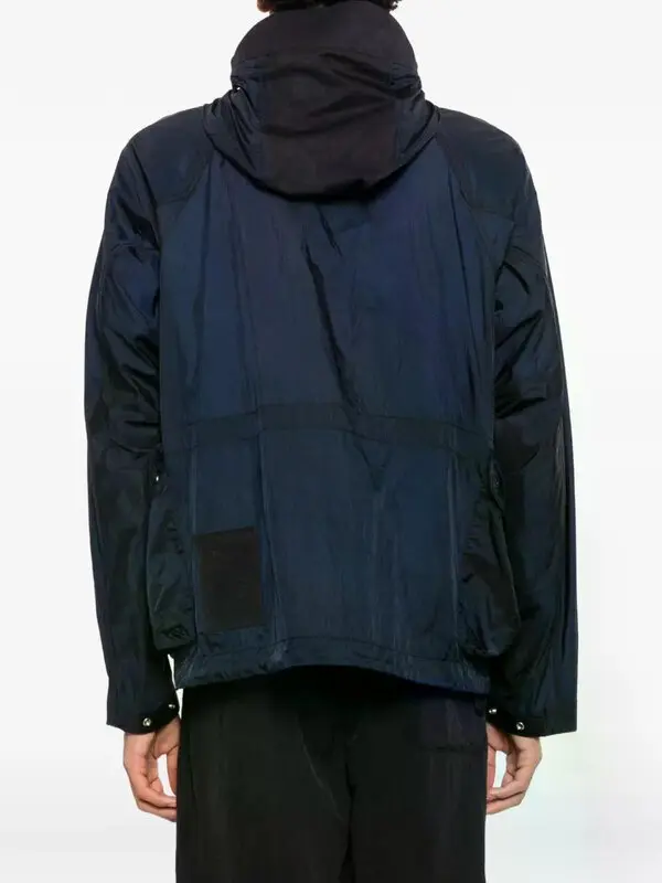 TEN C Hooded Press-stud Jacket