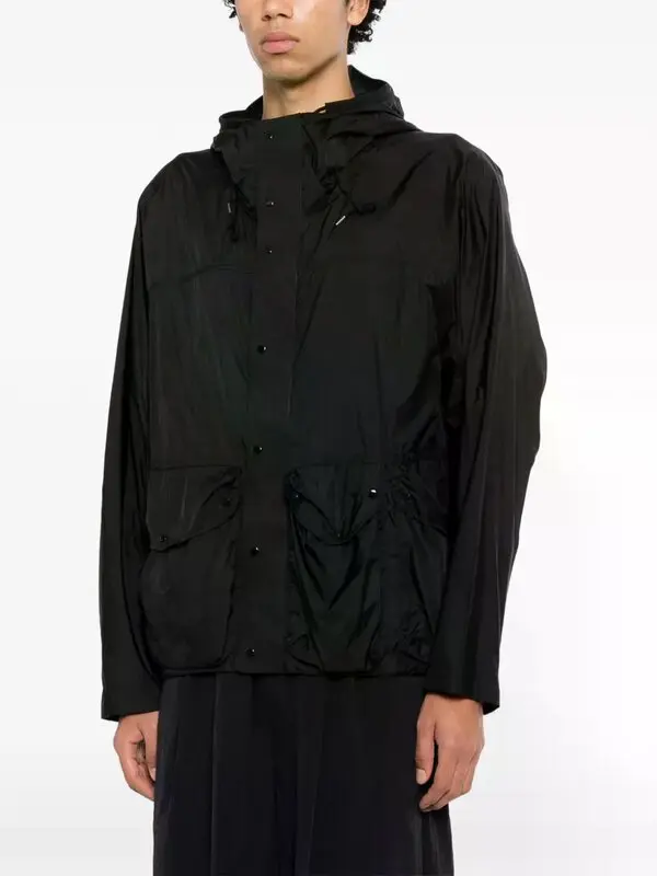 TEN C Hooded Flap-pocket Jacket