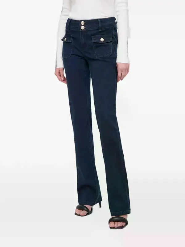 MORGAN Button Jeans - Blue