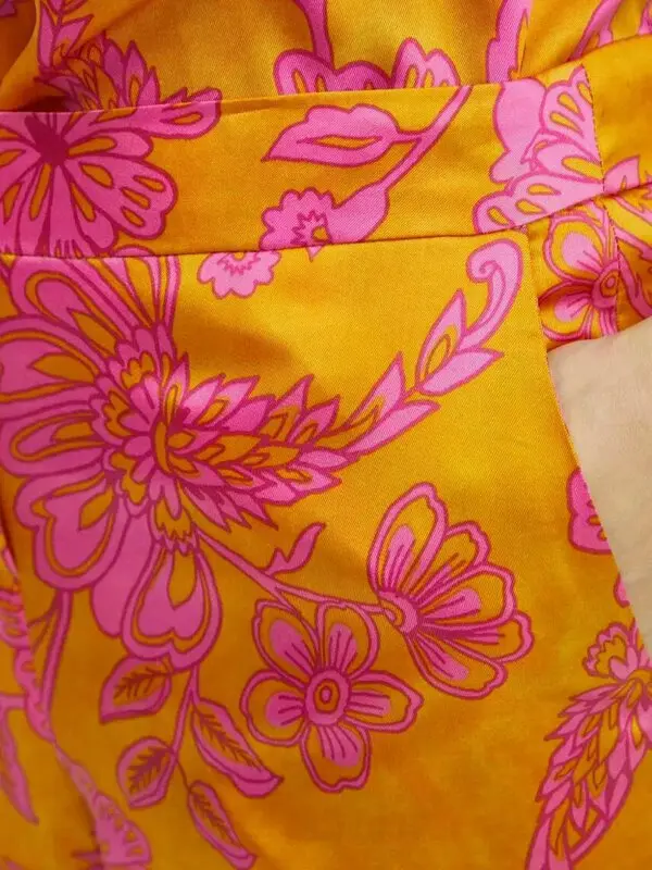 MORGAN Floral-pattern Trousers