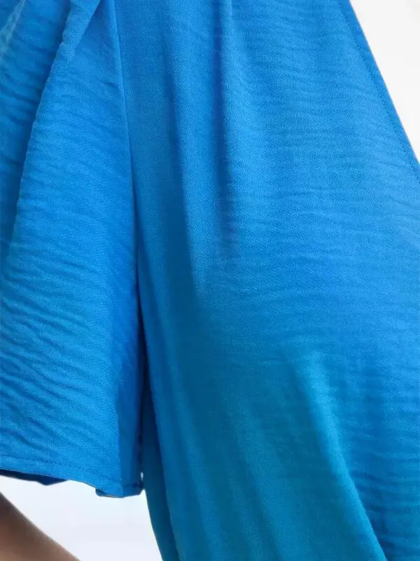 MORGAN Ruffled V-neck Dress