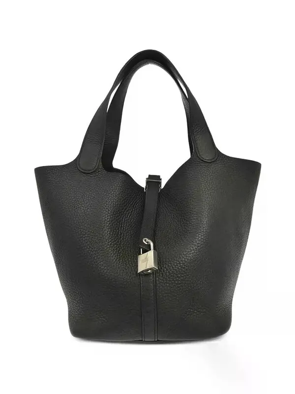 Hermès 2017 Picotin Lock 22 Handbag - Black