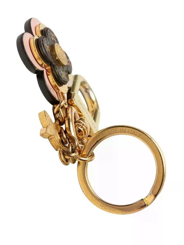 LOUIS VUITTON Monogram Blooming Flowers Bag Charm And Key Chain