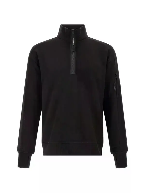 C.P. COMPANY Lens-detail Half-zip Sweater