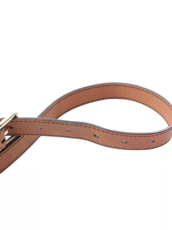 Dior Large Grained Calfskin Lady D Sire Satchel - Brown