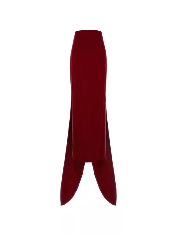 Valentino Garavani Solid Cady Raso Skirt