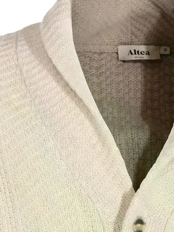 Altea Shawl-collar Knitted Cardigan