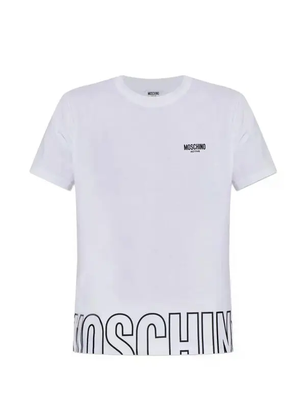 Moschino Logo-print T-shirt - White