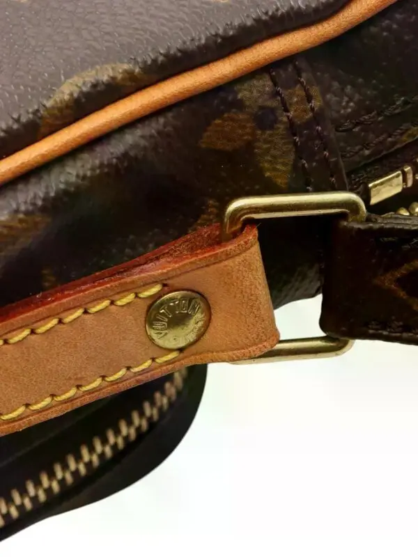 LOUIS VUITTON 2002 Monogram Amazone Crossbody Bag - Brown