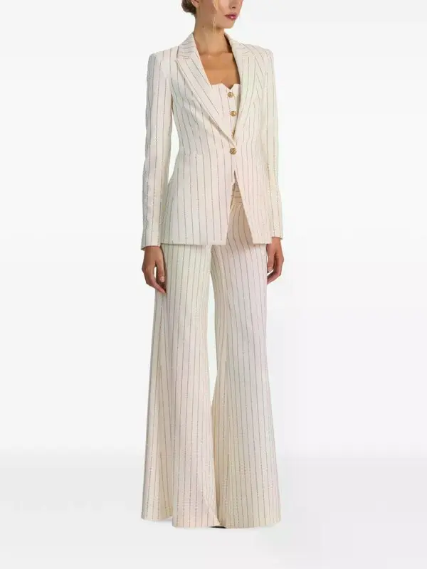 Alice + Olivia Embellished Cutaway Blazer