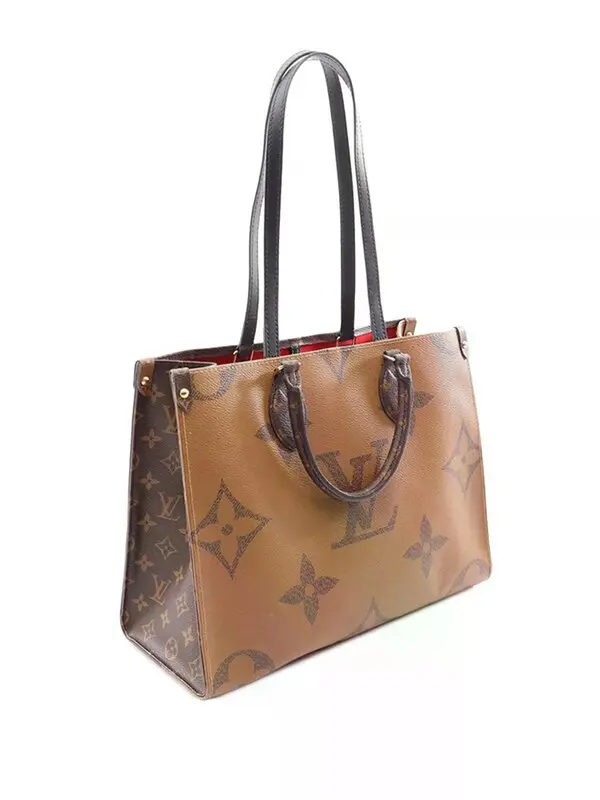 LOUIS VUITTON 2021-2026 Monogram Reverse Giant Onthego Mm Satchel