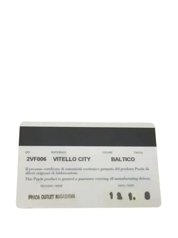 Prada 2013-2026 Vitello City Wristlet Clutch Bag