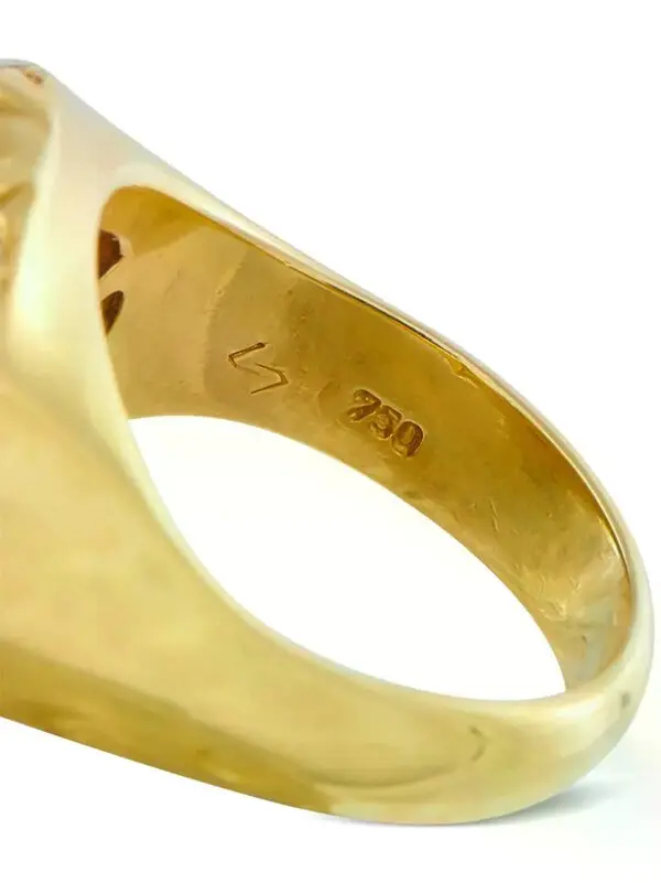 LB EXCLUSIVE 18k Yellow Pearl And Diamond Ring