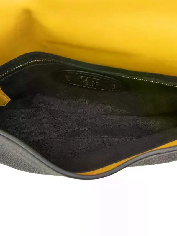 Fendi 2010-2026 Leather Selleria Convertible Baguette Satchel
